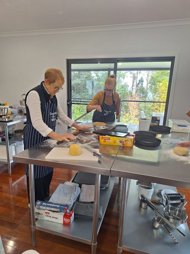 Classy tarts pastry cooking class | Cooking on Witta Maleny